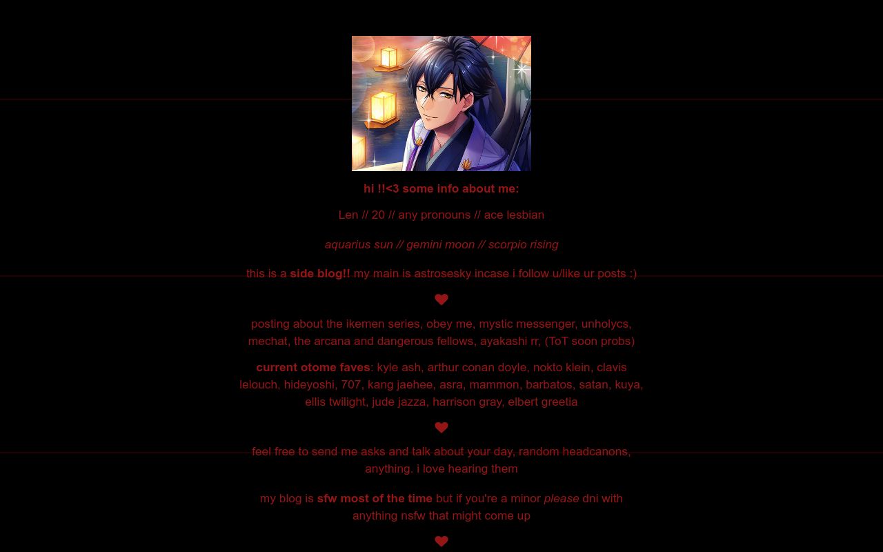 blog carrd
